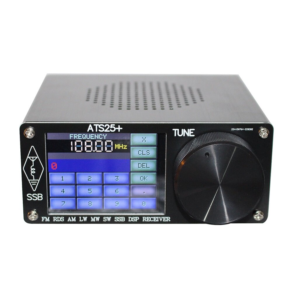 ATS-25+ 2.4Inch Touch Screen Si4732 Chip All Band Radio Receiver DSP ...