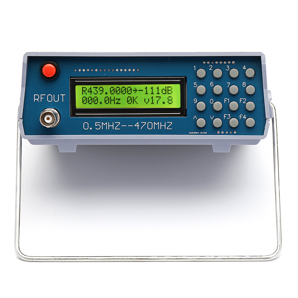 0.5Mhz-470Mhz RF Signal Generator Meter Tester for FM Radio Walkie ...